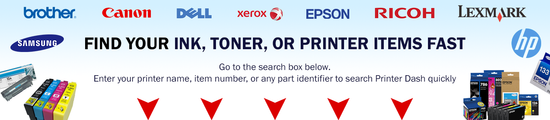 Printer Ink, Toner, Cartridges, and Maintenance Kits – Printer Dash