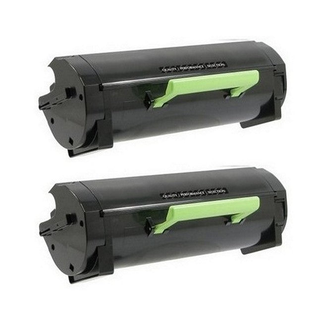 Compatible Lexmark 63B2H00_2PK High Yield Toner Cartridge - Black ...